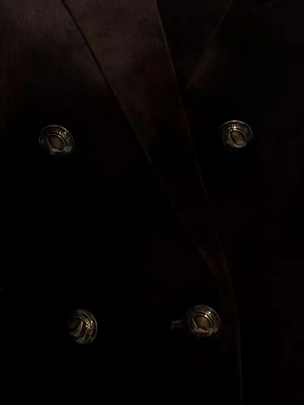 Zadig&Voltaire Double-breasted Velvet Blazer