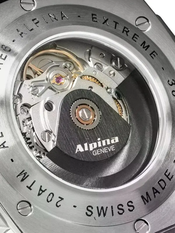 ALPINA Automatic 42.50mm Stainless Steel Diver Watch With Rubber Strap
