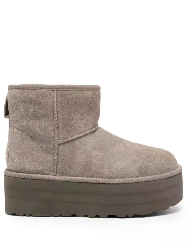 UGG Classic Ultra Mini Suede Platform Boots