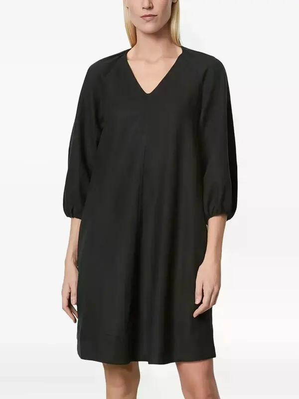 Marc O'polo V-neck Puff Sleeve Dress