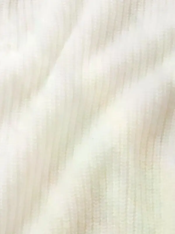 FRAME Ribbed Puff Sleeve Cardigan - Neutrals
