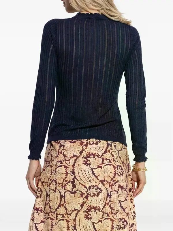 Ulla Johnson Delia Top With Lace Trim