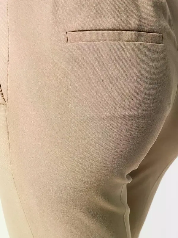 Alberto Biani Pleated Cropped Trousers