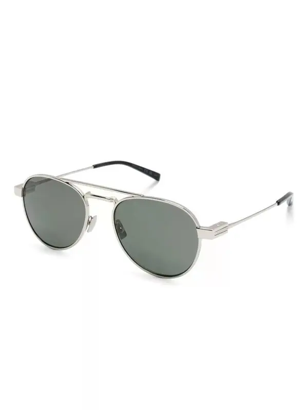 Saint Laurent Round Frame Sunglasses - Silver