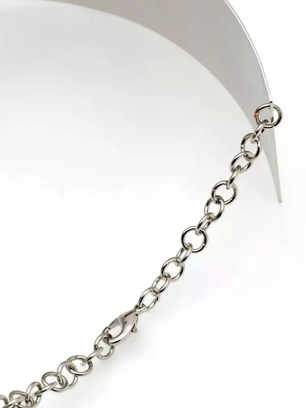 ISABEL SANCHIS Metal Collar Necklace - Silver