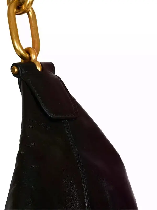 Balmain Sync Shoulder Bag With Gold-tone Chain Strap