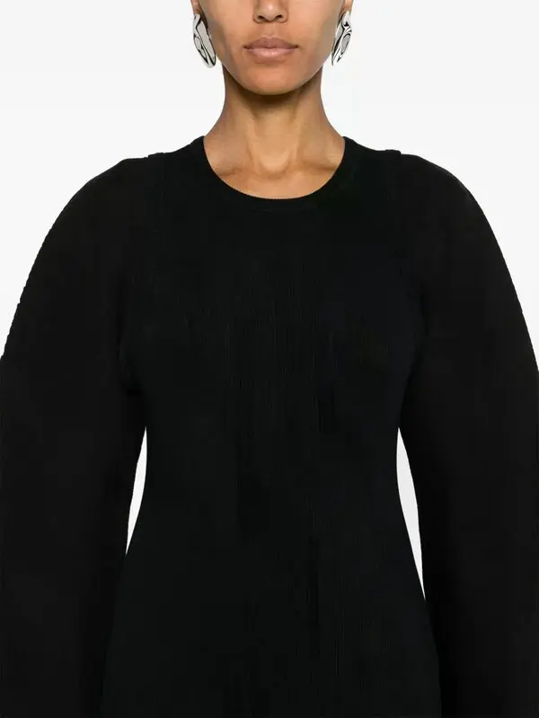 Nanushka Sculpted Sleeve Midi Dress