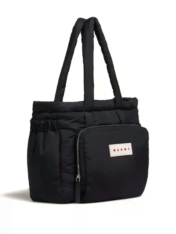 Marni Slouchy Tote Bag With Padded Texture