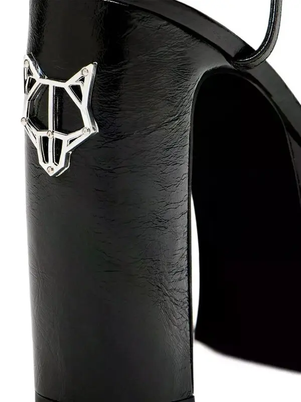 NAKED WOLFE 100mm Fire Platform Sandals