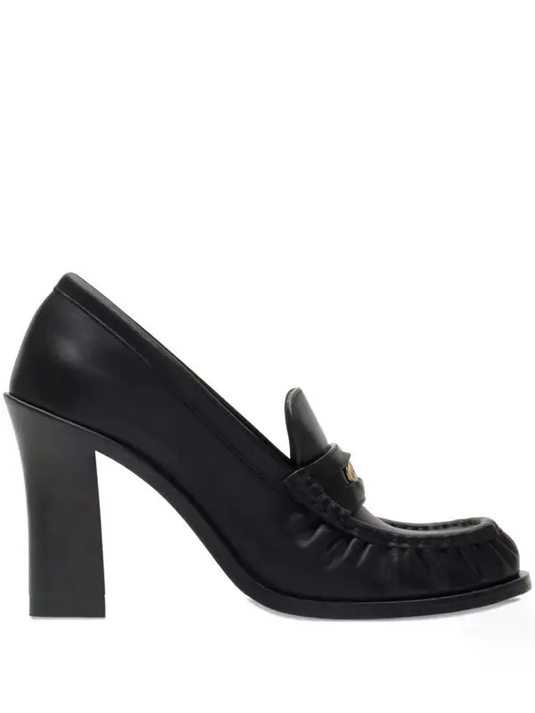 Burberry 85mm Cadet Loafers - Black