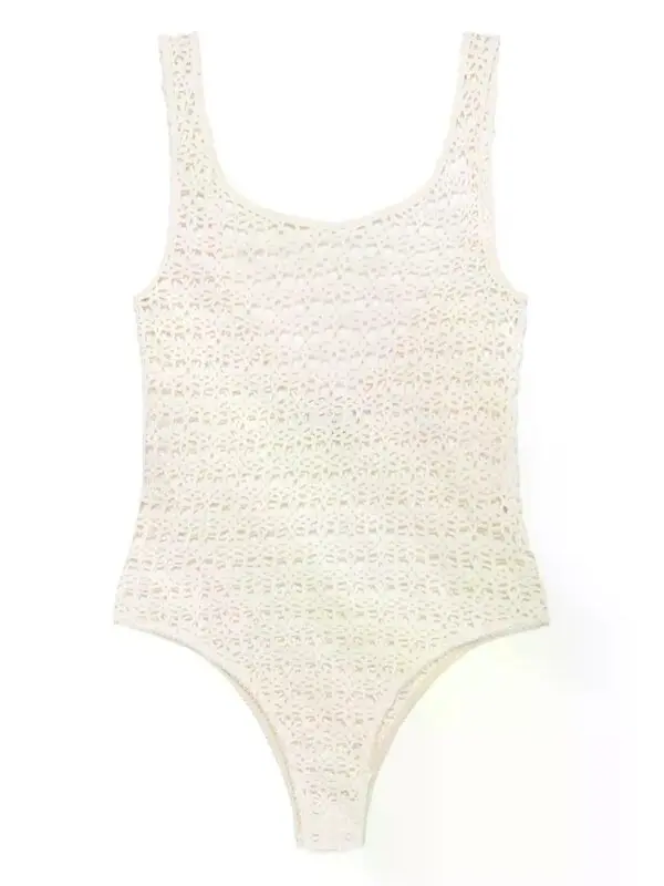 ALYSI Macramé Bodysuit