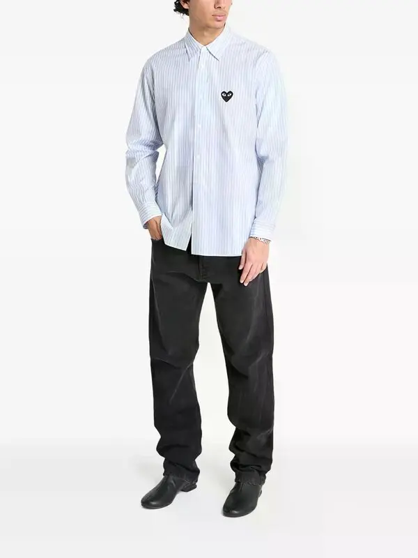 Play Comme Des Garcon Striped Shirt