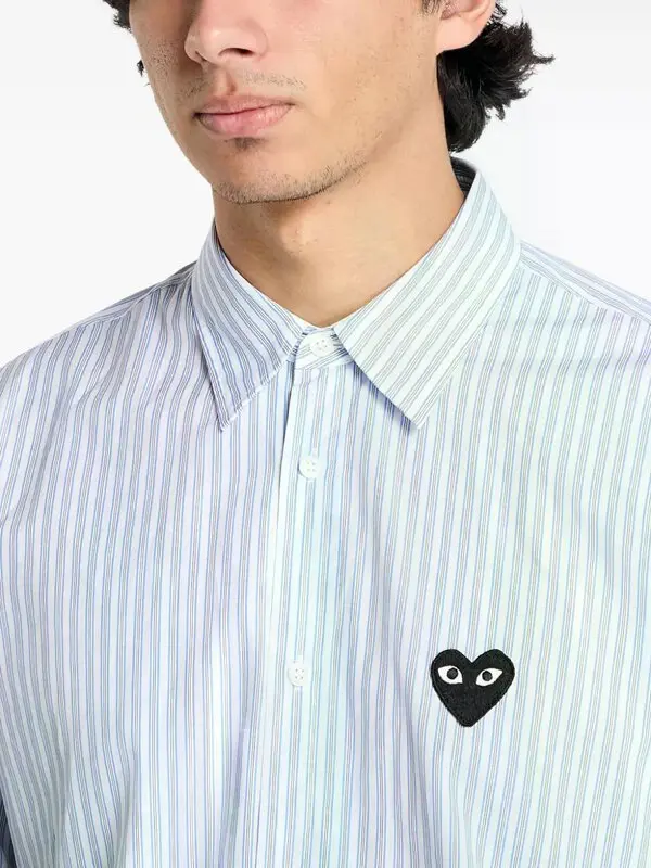 Play Comme Des Garcon Striped Shirt