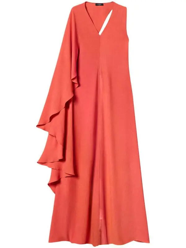 TWINSET Volcano Long Dress - Red