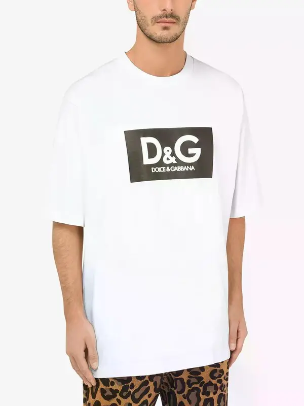 Dolce & Gabbana Logo-print Cotton T-shirt