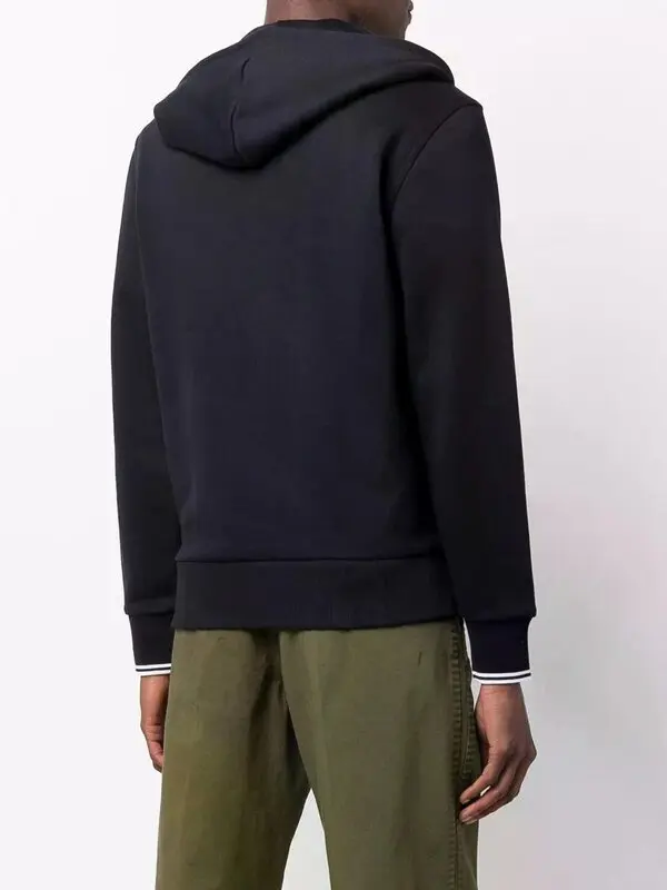 Fred Perry Logo-embroidered Hoodie