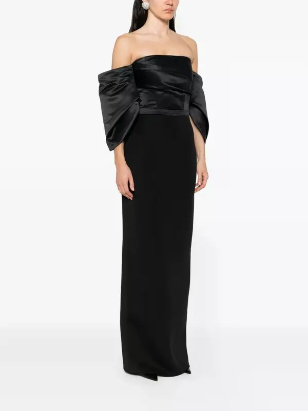 AAVVA Off-shoulder Gown - Black