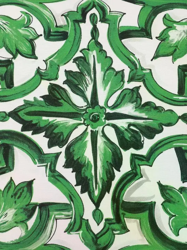 Dolce & Gabbana Majolica Print Cushion