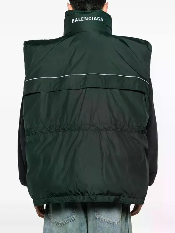 Balenciaga Logo-print Padded Gilet