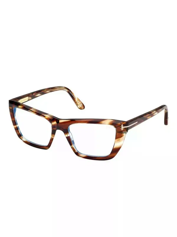 TOM FORD Tortoiseshell Square-frame Glasses