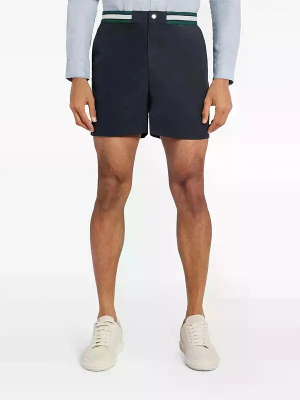 CHE Striped Waistband Deck Shorts - Black
