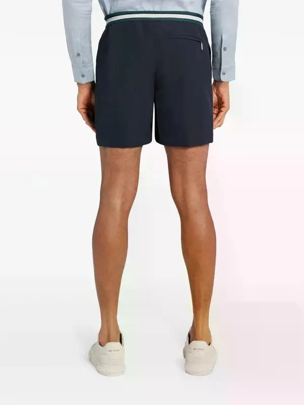 CHE Striped Waistband Deck Shorts - Black