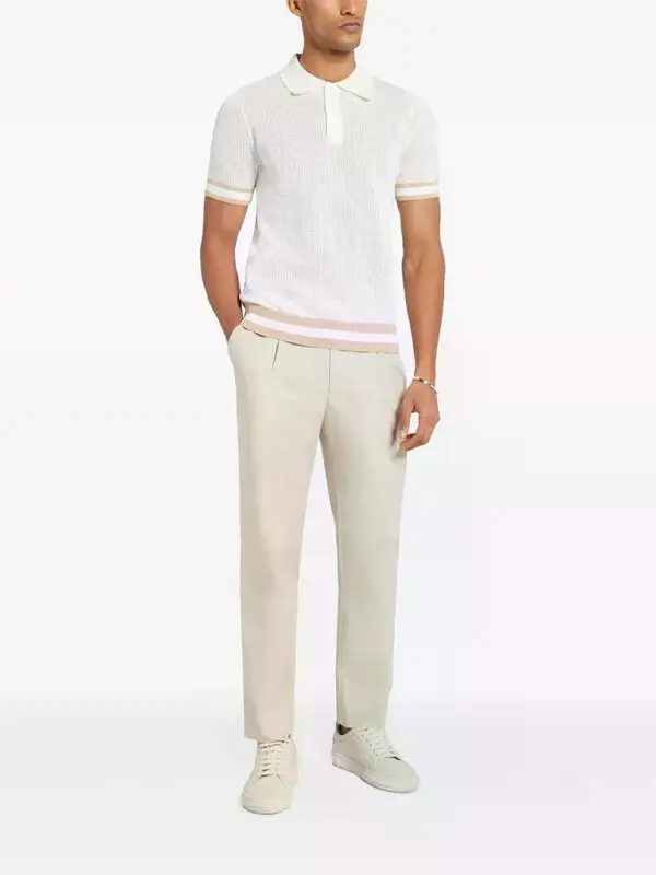 CHE Cotton Open-knit Quinn Polo