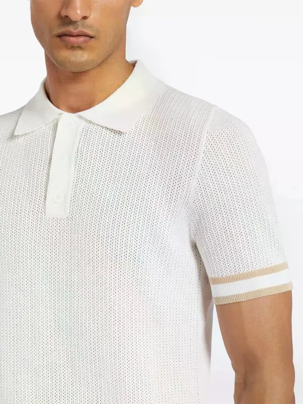 CHE Cotton Open-knit Quinn Polo