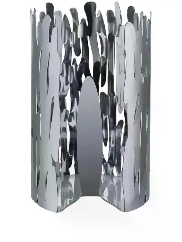 ALESSI Barkroll Kitchen Paper Holder - Silver