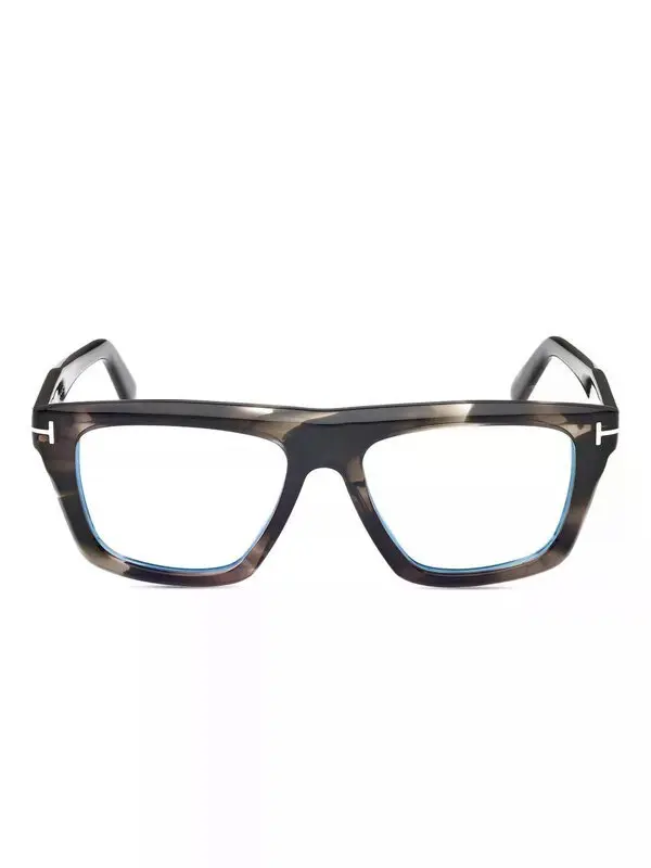 TOM FORD Tortoiseshell Square-frame Glasses - Brown