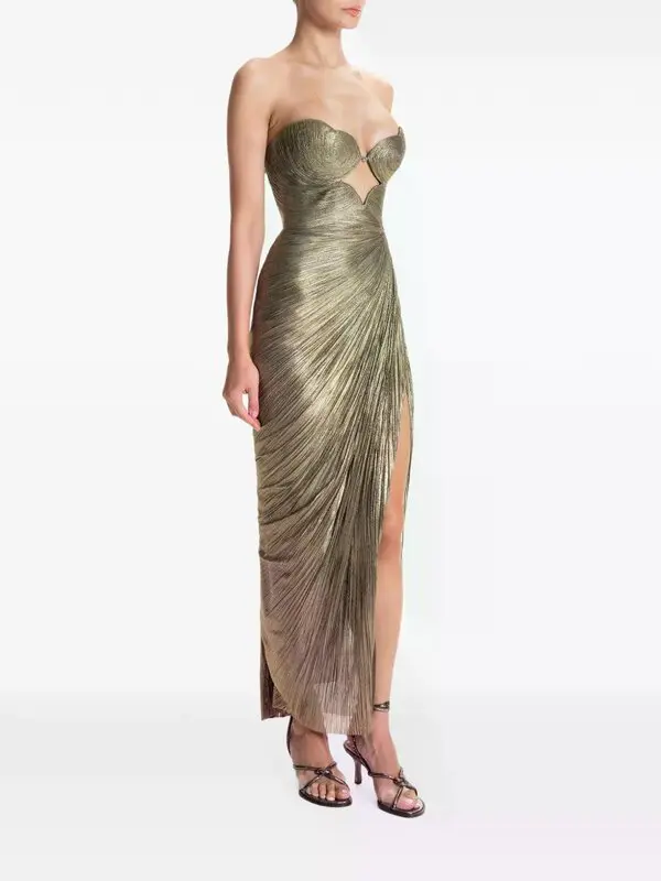 MARIA LUCIA HOHAN Amisha Silk Maxi Dress