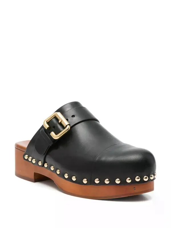 Chloé 40mm Jeanette Mules - Black