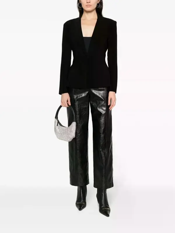 Norma Kamali Single-breasted Tailored Blazer
