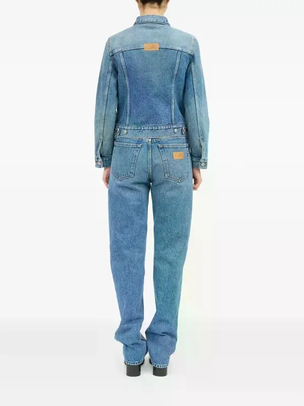MAISON MARGIELA Two-tone Denim Jacket