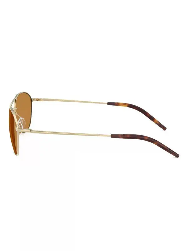 Oliver Spencer Metallic Tinted Sunglasses