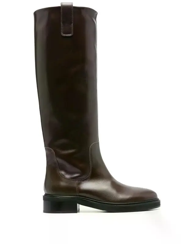 AeydĒ Knee-length Leather Boots