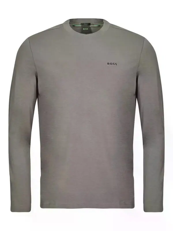 Hugo Logo-print T-shirt - Grey