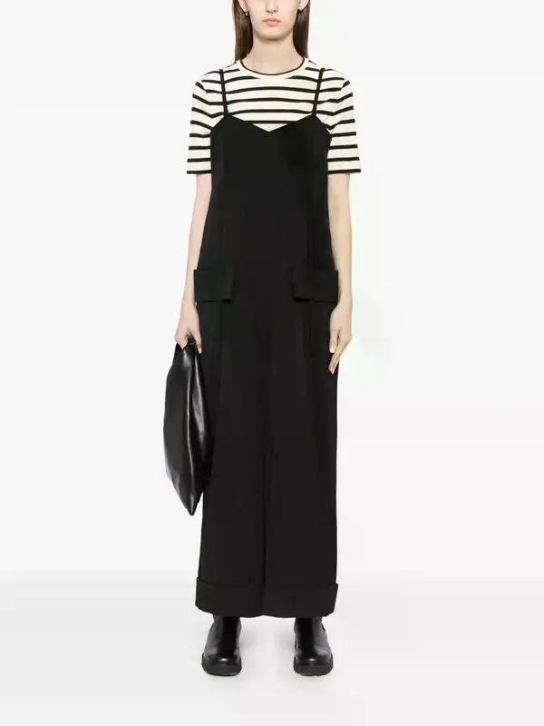 Yohji Yamamoto Sleeveless Wool Dungarees