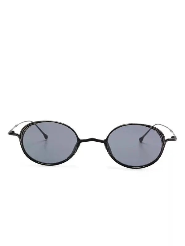 RIGARDS Oval-frame Sunglasses - Black