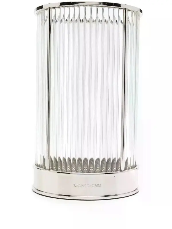 Ralph Lauren Small Allen Glass Candle Holder - White
