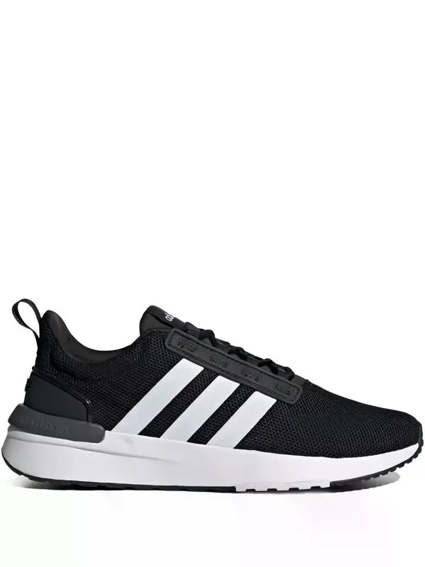 Adidas Racer Tr21 Lace-up Mesh Sneakers - Black