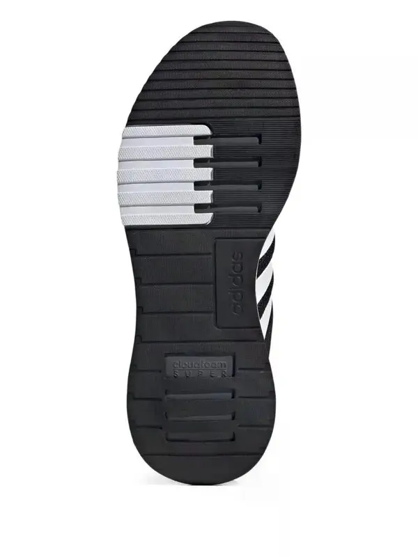 Adidas Racer Tr21 Lace-up Mesh Sneakers - Black
