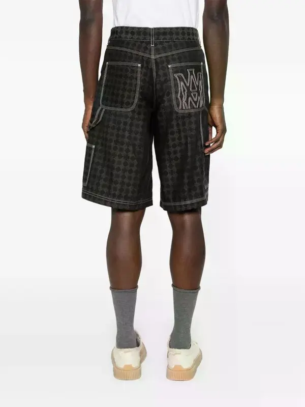 Amiri Geometric Print Shorts