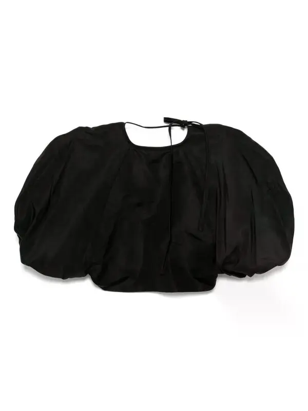 Dice Kayek Bow Detail Cape