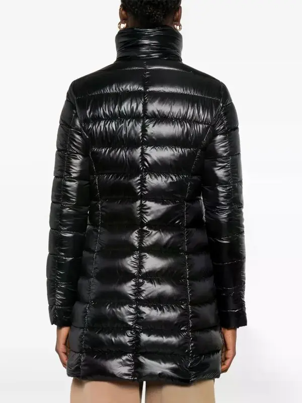 Herno Quilted Puffer Coat - Black