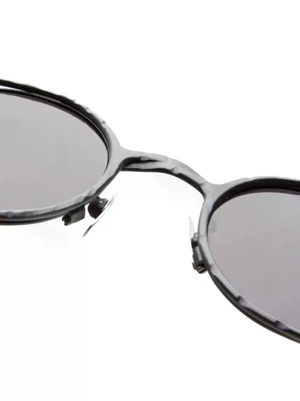 KUBORAUM Mask H10 Round-frame Sunglasses