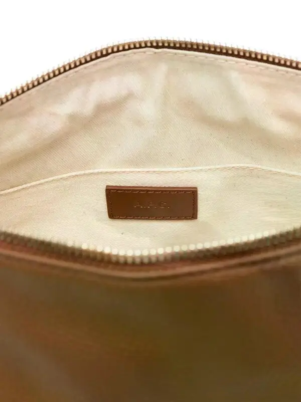 A.p.c. Vera Grained Leather Shoulder Bag