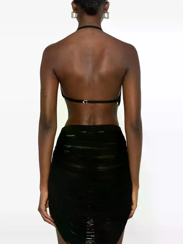 Attico Fringed Crop Top