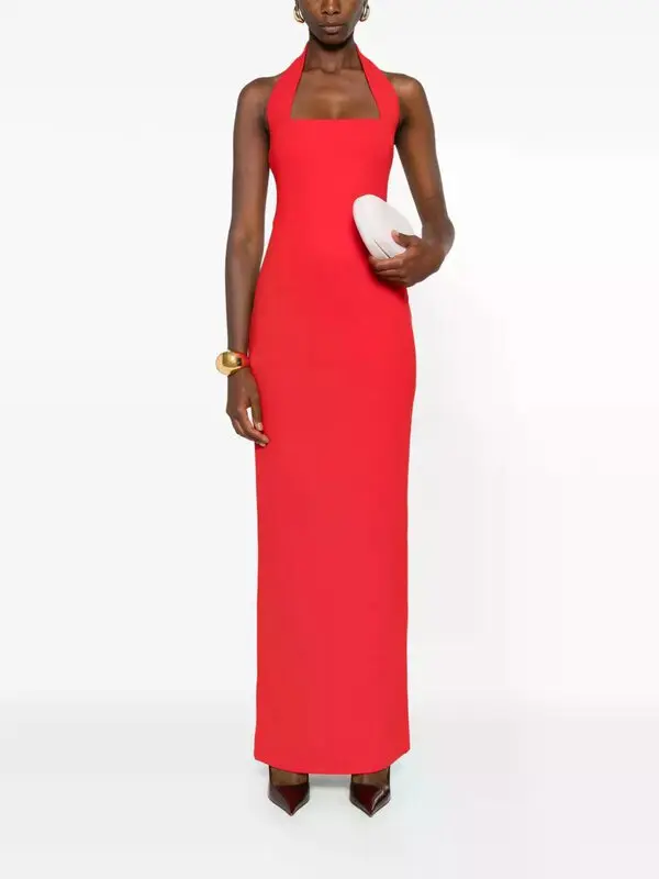Solace London Ilona Maxi Dress - Red