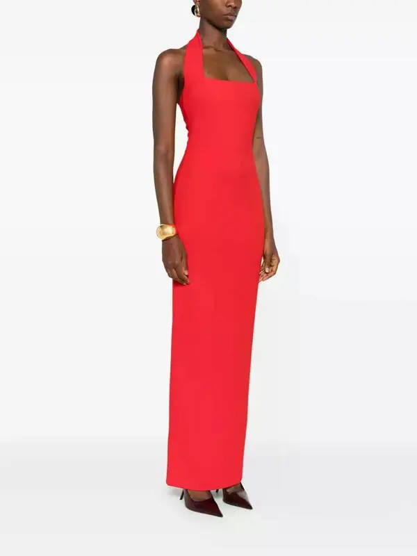 Solace London Ilona Maxi Dress - Red